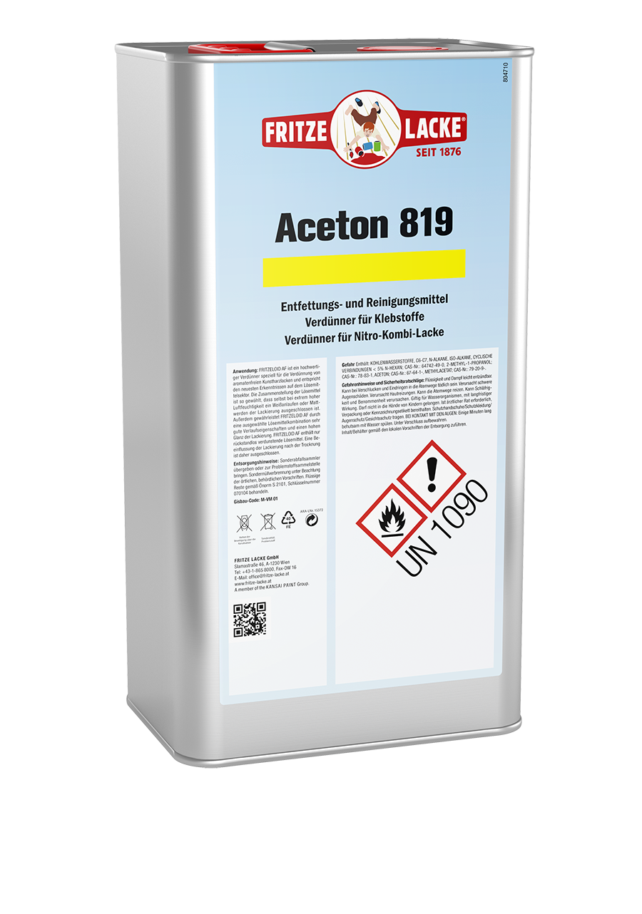 FRITZE ACETON 819 - FRITZE LACKE