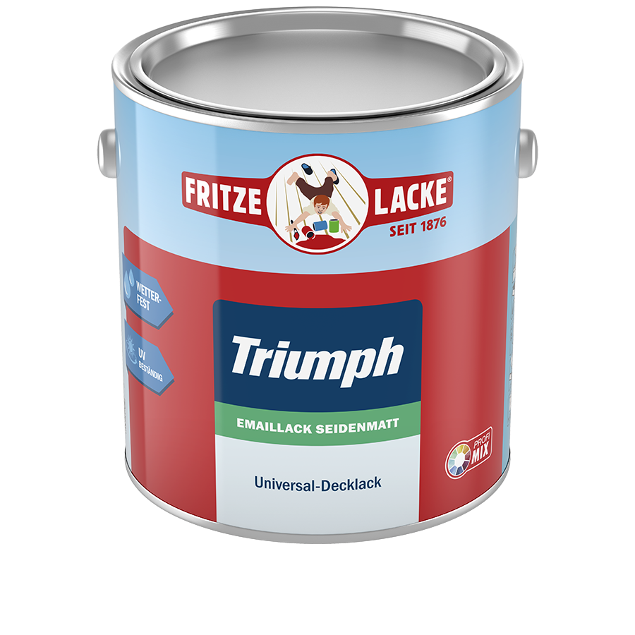 TRIUMPH EMAILLACK SEIDENMATT - Fritze Lacke